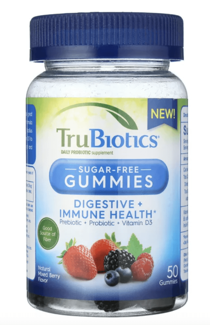 TruBiotics Daily Probiotic Gummies: Digestive & Immune Support for Men ...